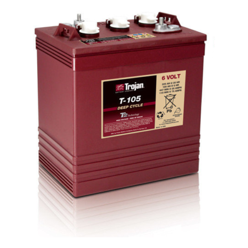 Trojan T-105 Plus akkumulátor 6V 225Ah emelőgép takarítógép