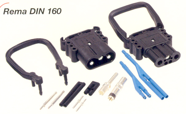 Akkumulátor Csatlakozó Rema DIN 160 - Akku Mega Kft.